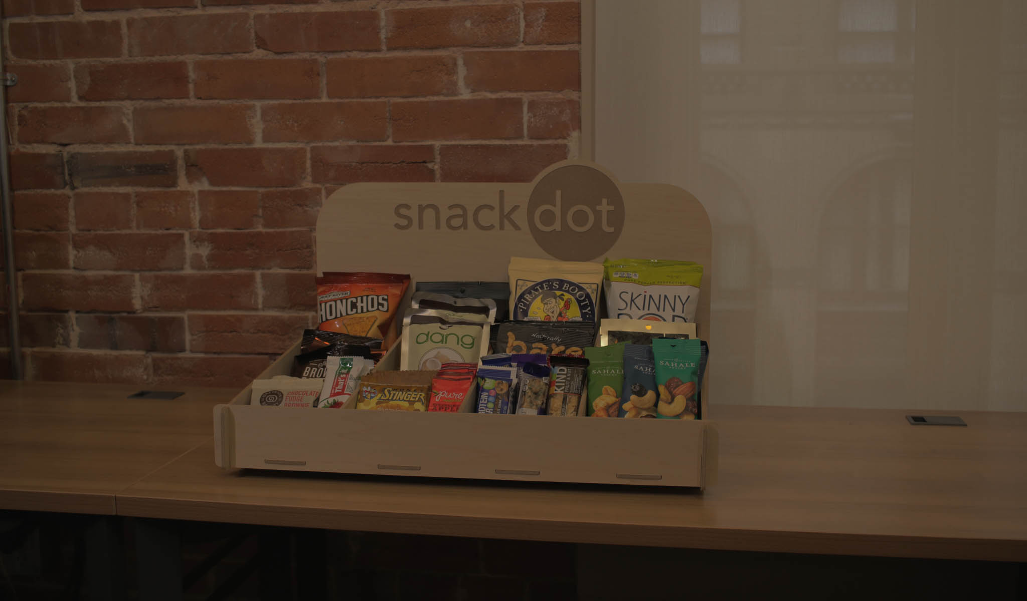 SnackDot: Personalized office snack delivery.